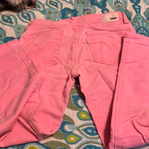 Levi's | Jeans | Hot Pink Skinny Levis | Poshmark